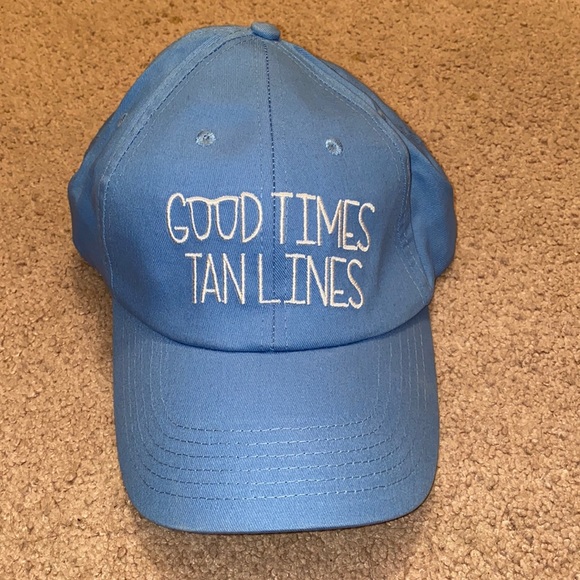 Target | Accessories | Good Times And Tan Lines Adjustable Hat | Poshmark